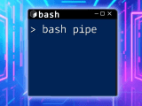 Mastering The Bash Pipe Streamline Your Command Line Skills