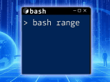 Bash Brackets A Handy Guide To Powerful Syntax