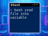 Mastering Bash Read Your Guide To Input Efficiency
