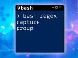 Bash Regex Matching Mastering Patterns With Ease