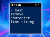 Bash Remove Prefix From String A Quick Guide
