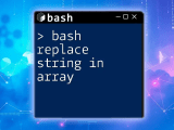 Bash Split String Into Array A Quick Guide