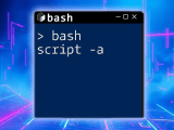 Bash Script Array Made Easy A Quick Guide