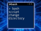 Bash Script Change Directory Navigate Your File System Effortlessly