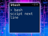 Mastering Bash Script Input A Quick Guide
