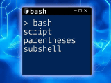 Bash Scripting Practice Master Commands Quickly