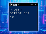 Make Bash Script Executable A Simple Guide