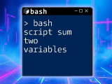 Bash Execute Script With Environment Variables A Quick Guide