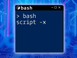 Test Bash Script A Quick Guide To Mastery