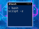 Mastering Bash Ssh Script A Quick Guide To Secure Access
