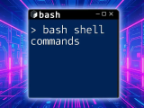 Bash Use Variable In Command A Quick Guide