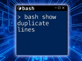 Bash Echo Multiple Lines A Quick Guide