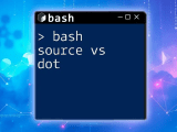Bash Single Vs Double Quotes Key Differences Explained