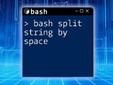 Bash Split String Mastering String Manipulation In Bash
