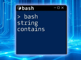 Bash Convert String To Number A Quick Reference Guide
