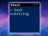 Bash Extract Substring Regex A Quick Guide