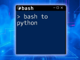 Bash Get Absolute Path A Quick Guide