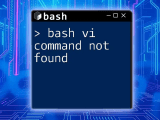 Bash Ps Command Not Found Troubleshooting Tips And Fixes