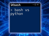 Bash Python Mastering Commands For Effortless Scripting