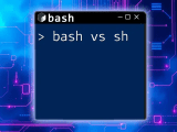Bash Vs Sh Unraveling The Shell Scripting Mystery