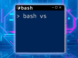 Bash Vs A Quick Guide To Command Line Mastery
