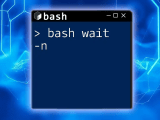 Mastering Bash Wait For Efficient Command Execution