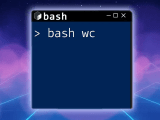 Mastering Bash Wc Count Words Lines And Characters