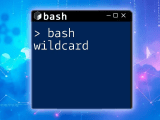 Bash Wildcard String Match A Quick Guide