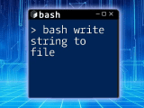 Bash Convert String To Number A Quick Reference Guide
