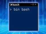 Understanding Usr Bin Env Bash For Smooth Scripting