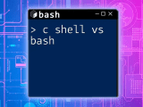 Bourne Shell Vs Bash Understanding Their Key Differences