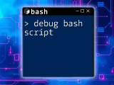 Debug Bash Script Quick Tips And Techniques