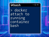 Docker Attach To Running Container Bash A Quick Guide