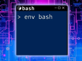 Understanding Usr Bin Env Bash For Smooth Scripting