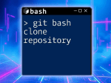Git Bash Clone Repository Your Quickstart Guide