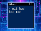 Github Bash Mastering Command Line Essentials