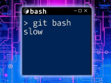Github Bash Mastering Command Line Essentials