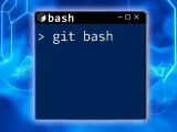 Git Commit Bash A Quick Guide To Mastering Commits