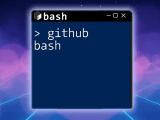 Github Bash Mastering Command Line Essentials