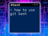How To Use Git Bash A Quick Start Guide