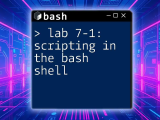 Lab 7 1 Scripting In The Bash Shell Made Simple