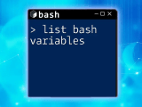 Understanding Bash Variable Scope A Clear Guide