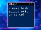 Make Bash Script Executable A Simple Guide