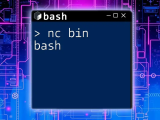 Understanding Bin Bash Your Quick Guide To Shell Commands