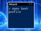 Mastering Your Git Bash Profile A Quick Guide