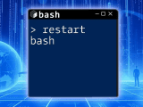 Mastering The Test Command In Bash A Quick Guide