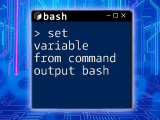 Set Variable From Command Output Bash A Simple Guide