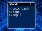 Test Bash Script A Quick Guide To Mastery