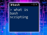 What Is Bash Scripting A Beginner S Guide To Mastery