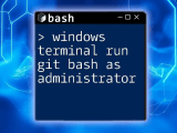Add Git Bash To Windows Terminal A Simple Guide